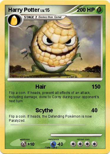 Pokémon Corny 16 16 - Hair - My Pokemon Card