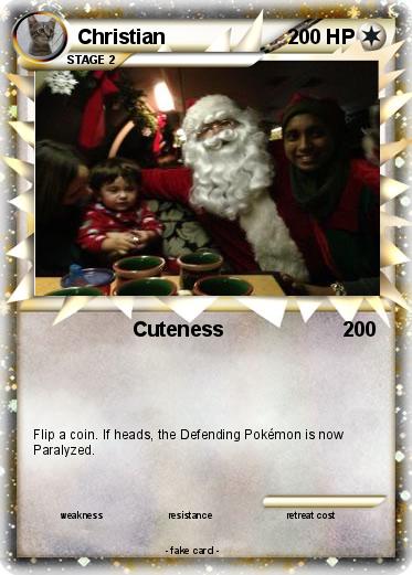 Pokémon Christian 287 287 - Cuteness - My Pokemon Card