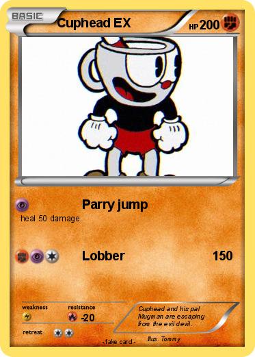 Pokémon Cuphead EX - Parry jump - My Pokemon Card