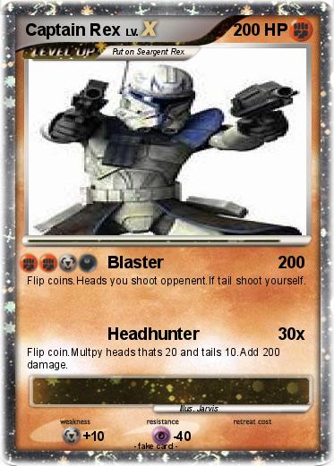 Pokémon Captain Rex 59 59 - Blaster - My Pokemon Card