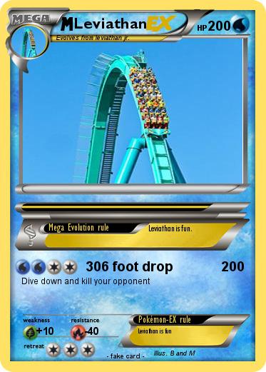 Pokémon Leviathan 228 228 - 306 foot drop - My Pokemon Card
