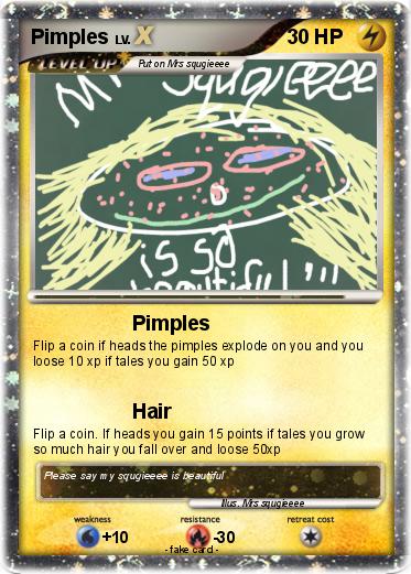 Pokémon Pimples - Pimples - My Pokemon Card