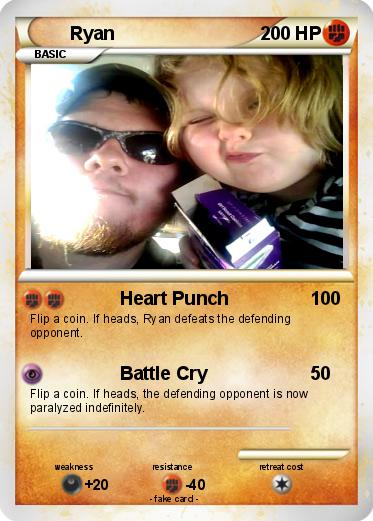 Pokémon Ryan 1090 1090 - Heart Punch - My Pokemon Card