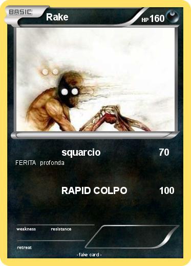 Pokémon Rake 10 10 - squarcio - My Pokemon Card