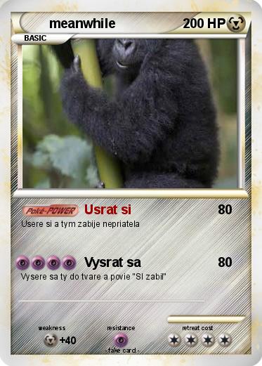 Pokémon meanwhile - Usrat si - My Pokemon Card