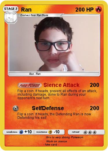 Pokémon Ran 48 48 - Sience Attack - My Pokemon Card