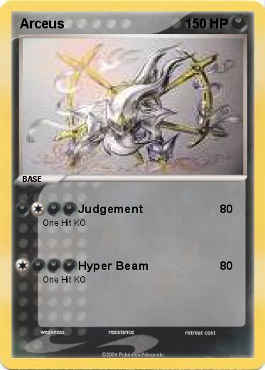 Pokémon Arceus 1191 1191 - Judgement - My Pokemon Card