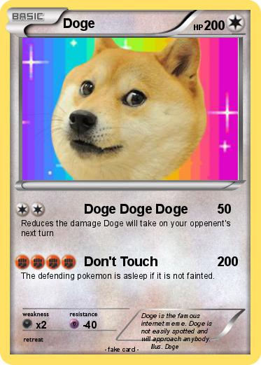 Pokémon Doge 2206 2206 - Doge Doge Doge - My Pokemon Card