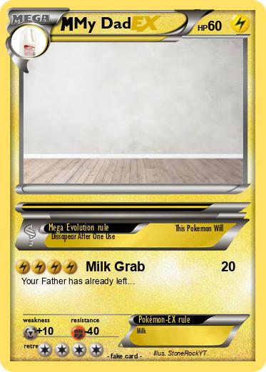 Pokémon My Dad 101 101 - Milk Grab - My Pokemon Card
