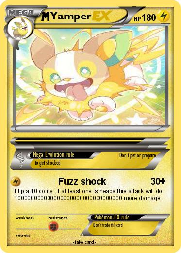 Pokémon Yamper 15 15 - Fuzz shock - My Pokemon Card