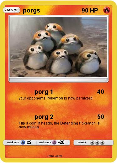 Pokémon porgs 2 2 - porg 1 - My Pokemon Card