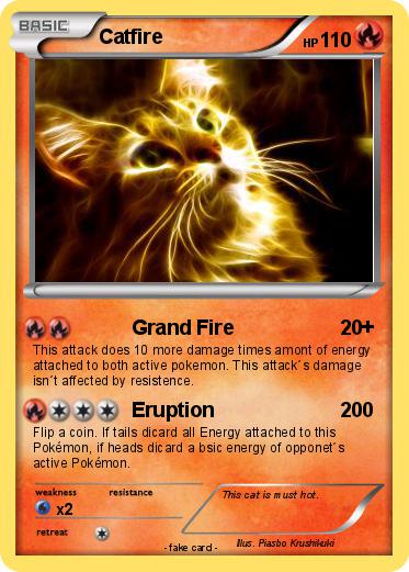 Pokémon Catfire 7 7 - Grand Fire - My Pokemon Card