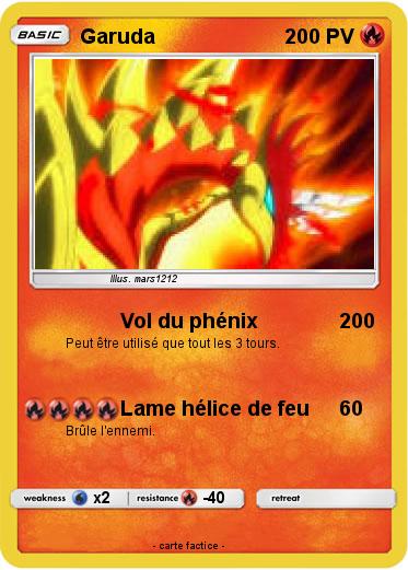 Pokémon Garuda 13 13 - Vol du phénix - Ma carte Pokémon
