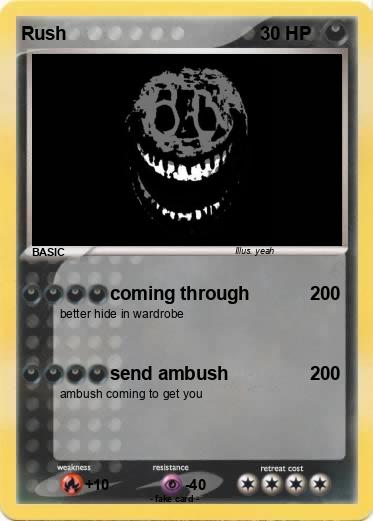 Pokémon Rush 86 86 - coming through - My Pokemon Card
