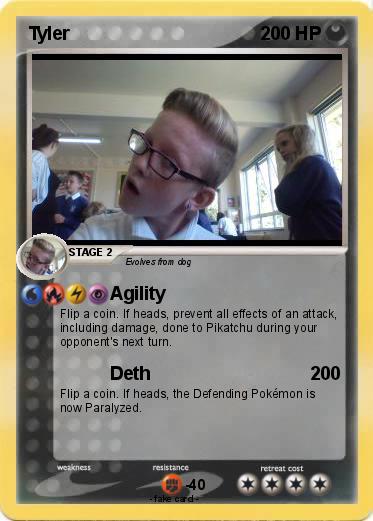 Pokémon Tyler 694 694 - Agility - My Pokemon Card