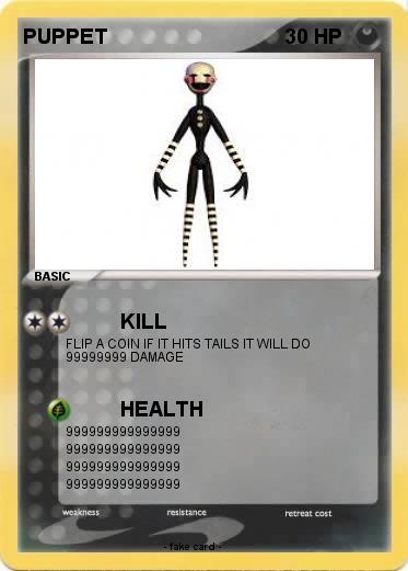 Pokémon PUPPET 216 216 - KILL - My Pokemon Card