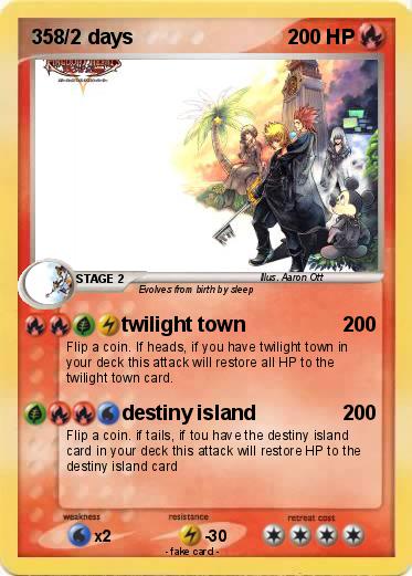 Pokémon 358 2 days - twilight town - My Pokemon Card