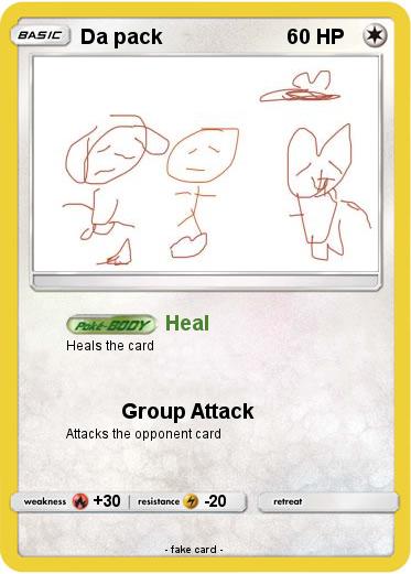 Pokémon Da pack - Heal - My Pokemon Card