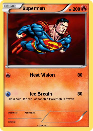Pokémon Superman 579 579 - Heat Vision - My Pokemon Card