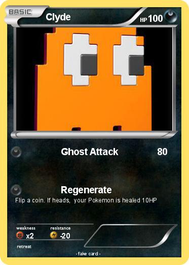 Pokémon Clyde 48 48 - Ghost Attack - My Pokemon Card