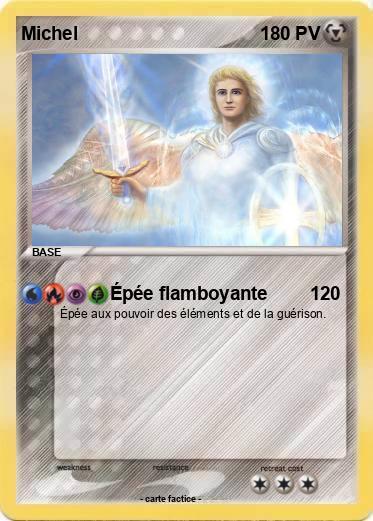 Pokémon Michel 360 360 - Épée flamboyante - Ma carte Pokémon