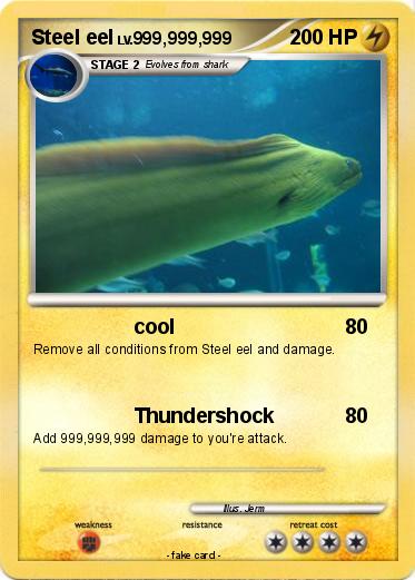Pokémon Steel eel - cool - My Pokemon Card