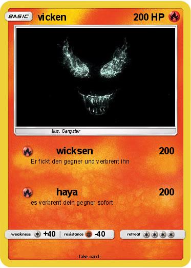 Pokémon vicken - wicksen - My Pokemon Card
