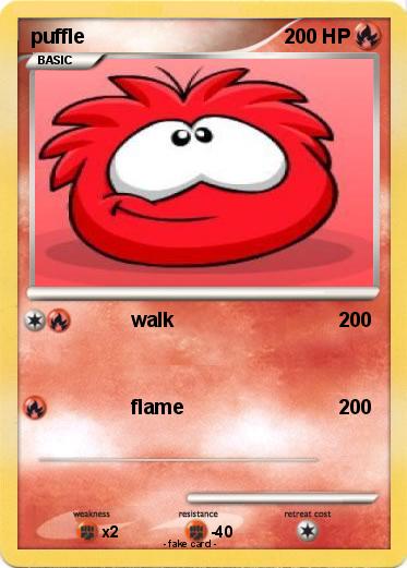 Pokémon puffle 105 105 - walk - My Pokemon Card