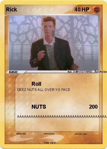 Pokémon Rick 1118 1118 - Roll - My Pokemon Card