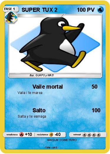Pokémon SUPER TUX 2 2 - Vaile mortal - Mi carta pokémon