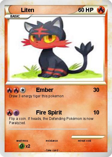 Pokémon Liten 2 2 - Ember - My Pokemon Card
