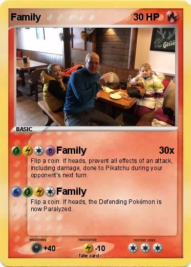 Pokémon Family 540 540 - Family - My Pokemon Card