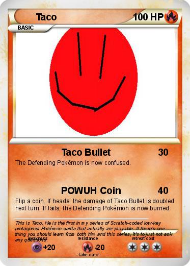 Pokémon Taco 296 296 - Taco Bullet - My Pokemon Card