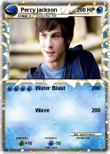 Pokémon Percy jackson 264 264 - Water Blast - My Pokemon Card