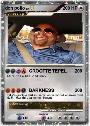 Pokémon don pollo 13 13 - GROOTTE TEPEL - My Pokemon Card