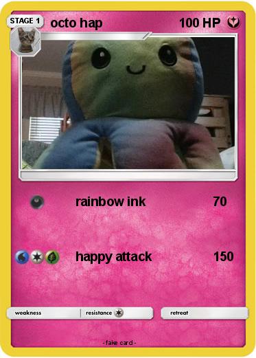 Pokémon octo hap - rainbow ink - My Pokemon Card
