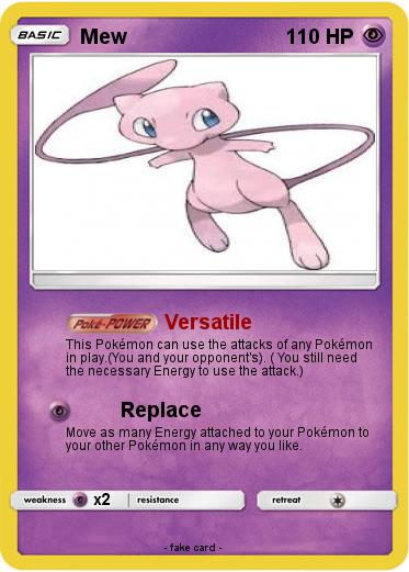 Pokémon Mew 8057 8057 - Versatile - My Pokemon Card