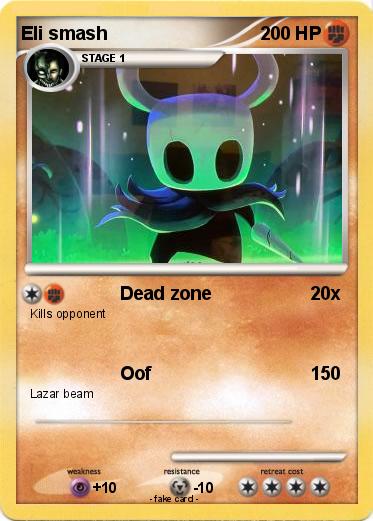 Pokémon Eli smash - Dead zone - My Pokemon Card