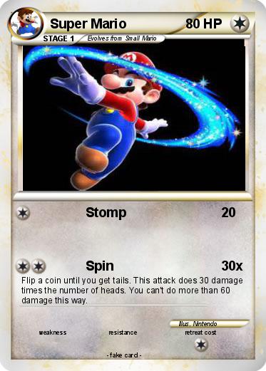Pokémon Super Mario 970 970 - Stomp - My Pokemon Card