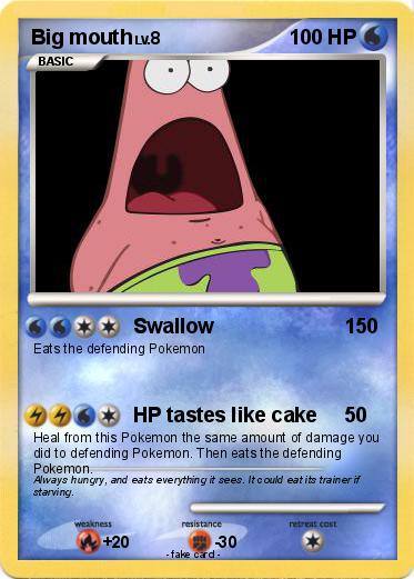 Pokémon Big mouth 37 37 - Swallow - My Pokemon Card