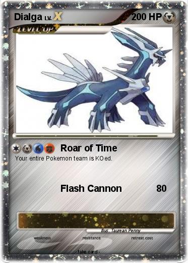 Pokémon Dialga 5491 5491 - Roar of Time - My Pokemon Card