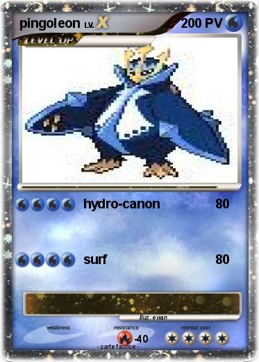 Pokémon pingoleon 382 382 - hydro-canon - Ma carte Pokémon
