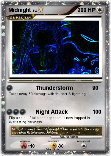 Pokémon Midnight 103 103 - Thunderstorm - My Pokemon Card