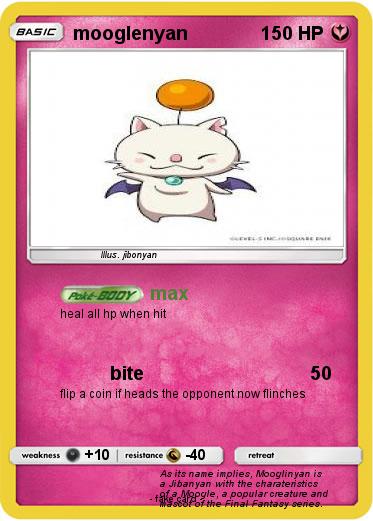 Pokémon mooglenyan - max - My Pokemon Card