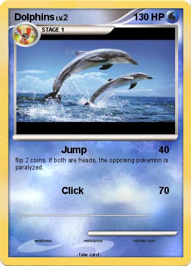 Pokémon Dolphins 12 12 - Jump - My Pokemon Card