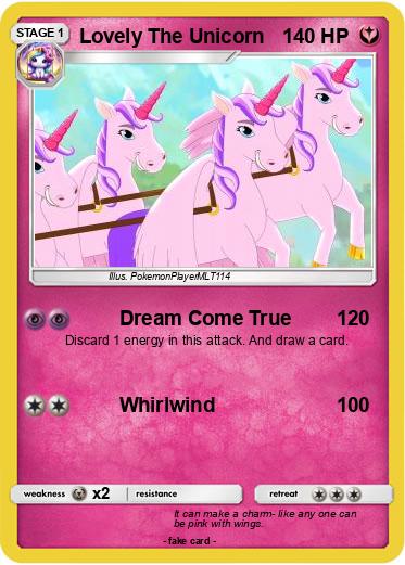 Pokémon Lovely The Unicorn - Dream Come True - My Pokemon Card