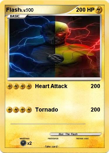 Pokémon Flash 729 729 - Heart Attack - My Pokemon Card
