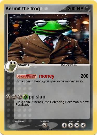 Pokémon Kermit the frog 178 178 - money - My Pokemon Card