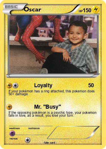 Pokémon Oscar 486 486 - Loyalty - My Pokemon Card