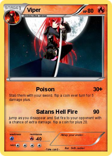 Pokémon Viper 170 170 - Poison - My Pokemon Card